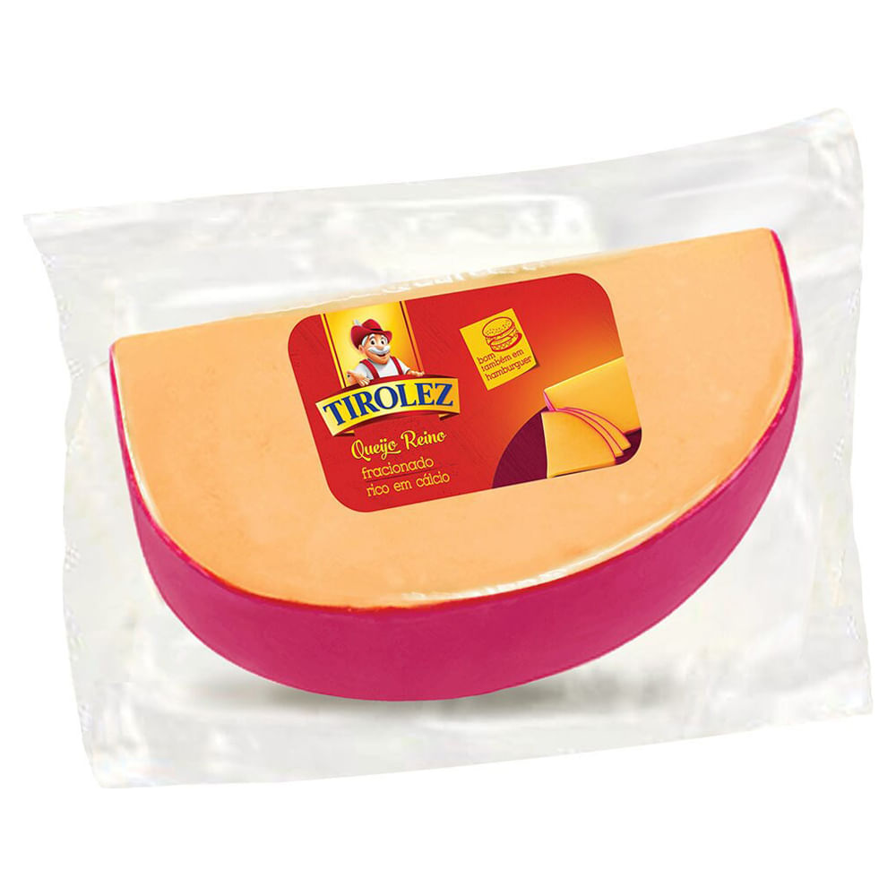 QUEIJO TIROLEZ REINO SKIN PACK 1 UNIDADE 250G - redemix