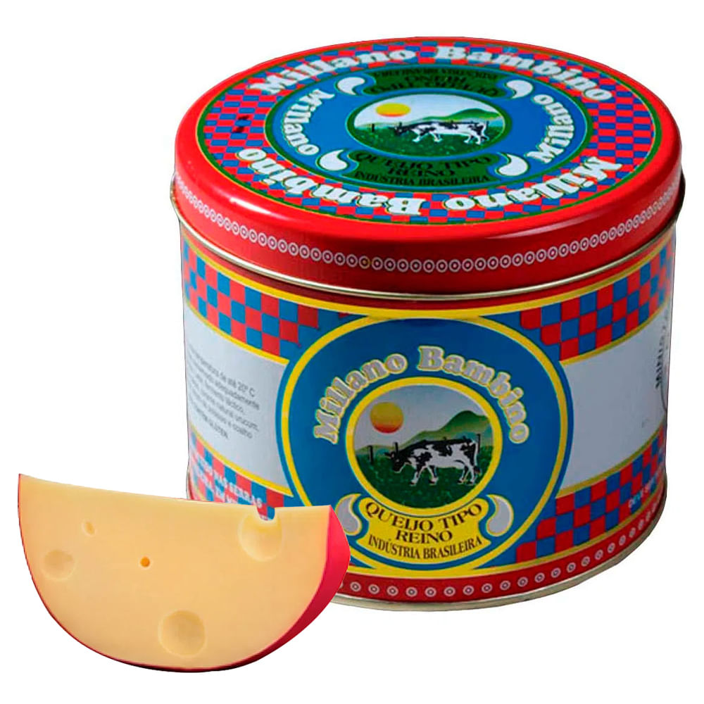 QUEIJO REINO MILLANO PEDACO LT 1 PEDAÇO 500G - redemix