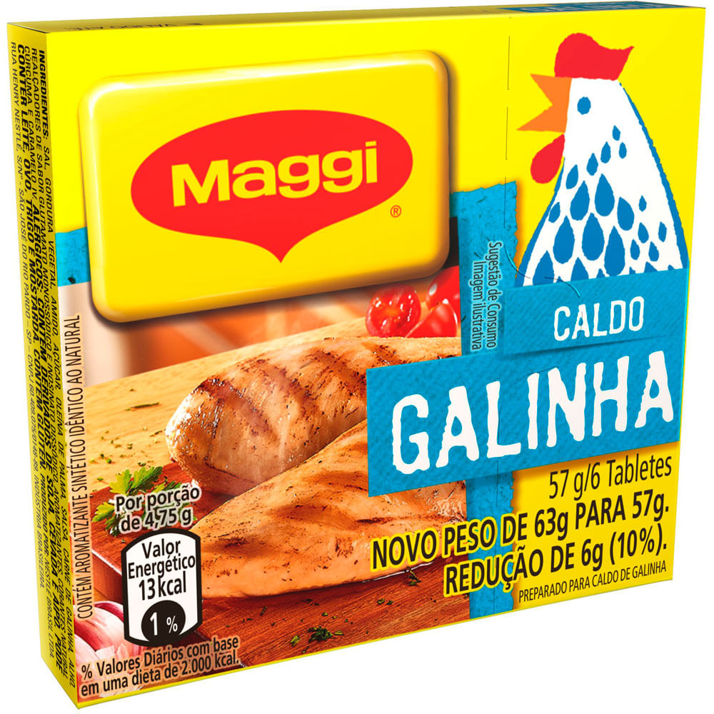 CALDO MAGGI GALINHA 57G - redemix