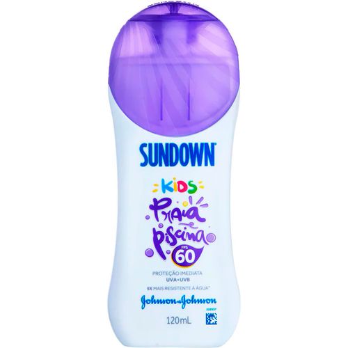 PROTETOR SOLAR CORPORAL INFANTIL SUNDOWN KIDS PRAIA E PISCINA FPS 60 ...