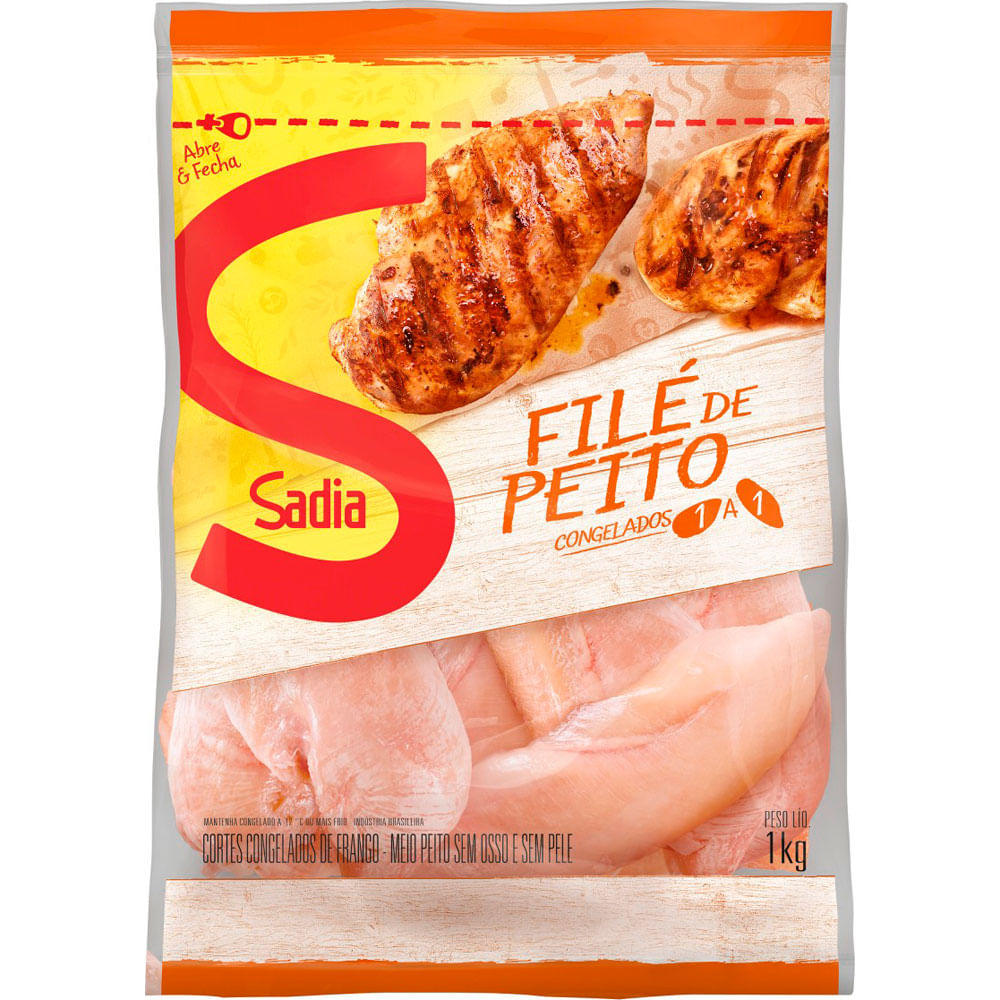 FILE PEITO FRANGO SADIA ZIP 1KG - redemix