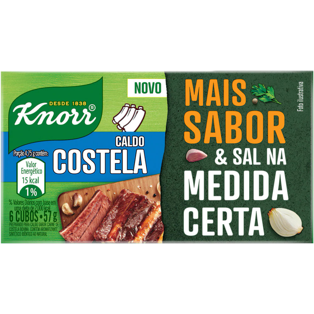 CALDO DE COSTELA KNORR 57G 6 UNIDADES - redemix