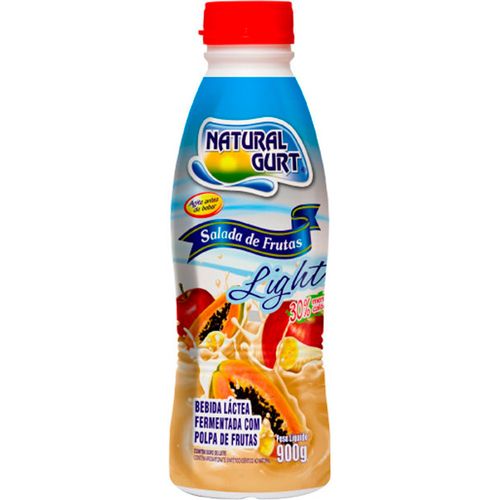 BEBIDA LACTEA NATURAL GURT SALADA FRUTA LIGHT 900G - redemix