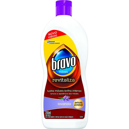 LUSTRA MÓVEIS BRAVO LAVANDA 200ML - redemix
