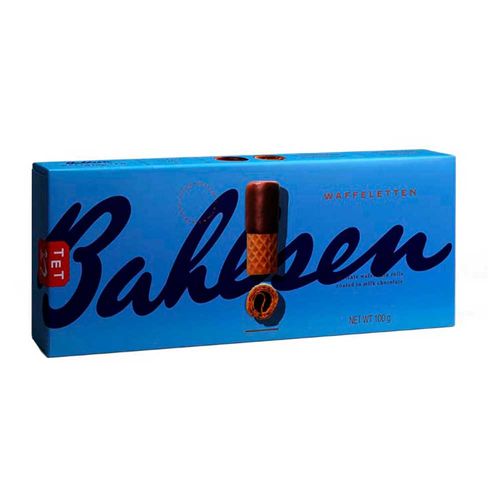 BISCOITO BAHLSEN WAFFELET MILK 100G - redemix