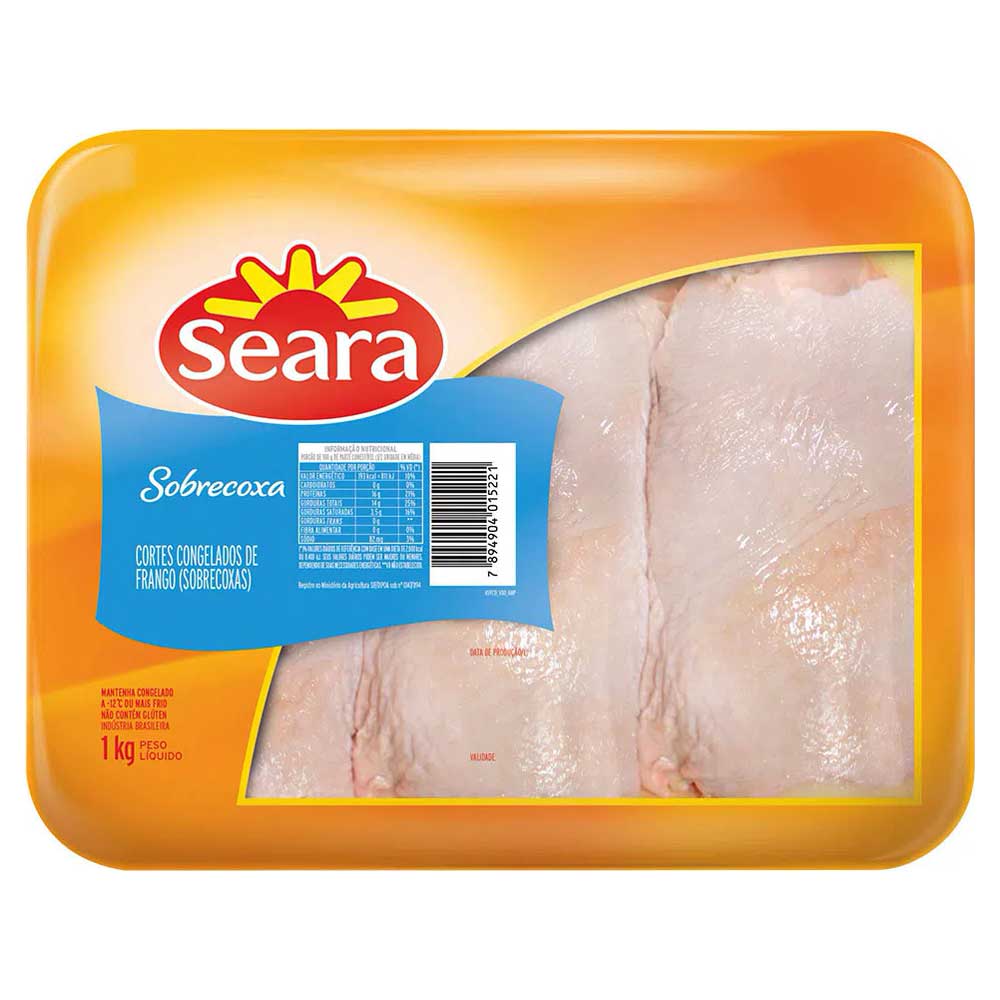 SOBRECOXA SEARA BANDEJA 1KG - redemix