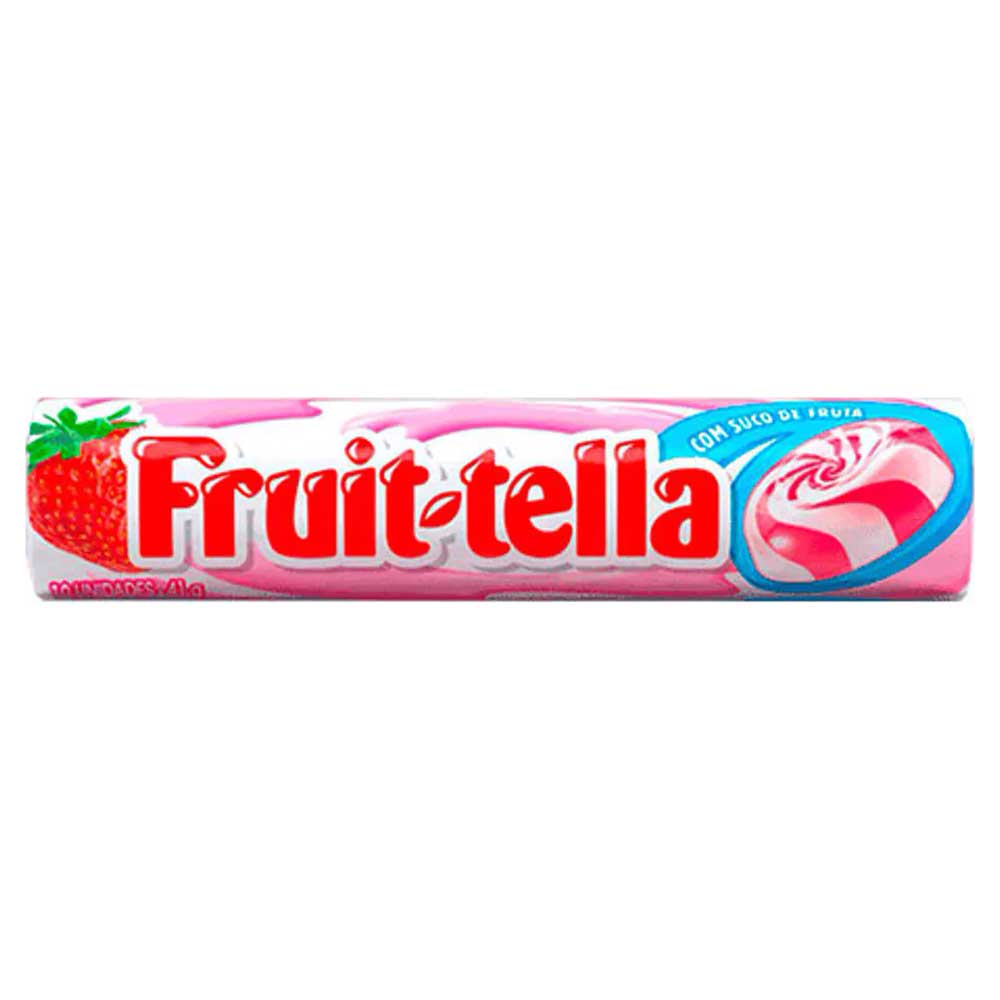 CARAMELO FRUITELLA SWIRL MORANGO 41G - redemix