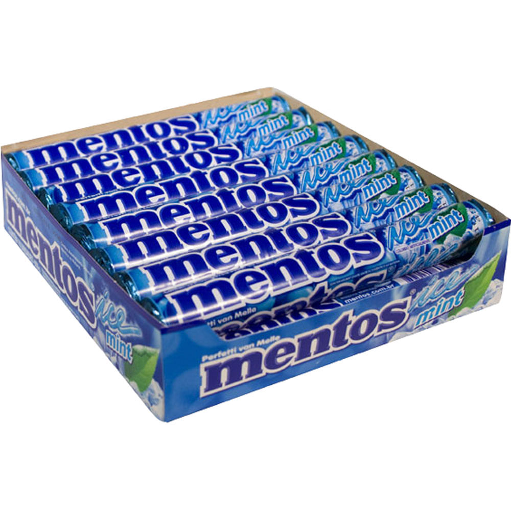 PASTILHA MENTOS STICK MINT 37,5G - redemix