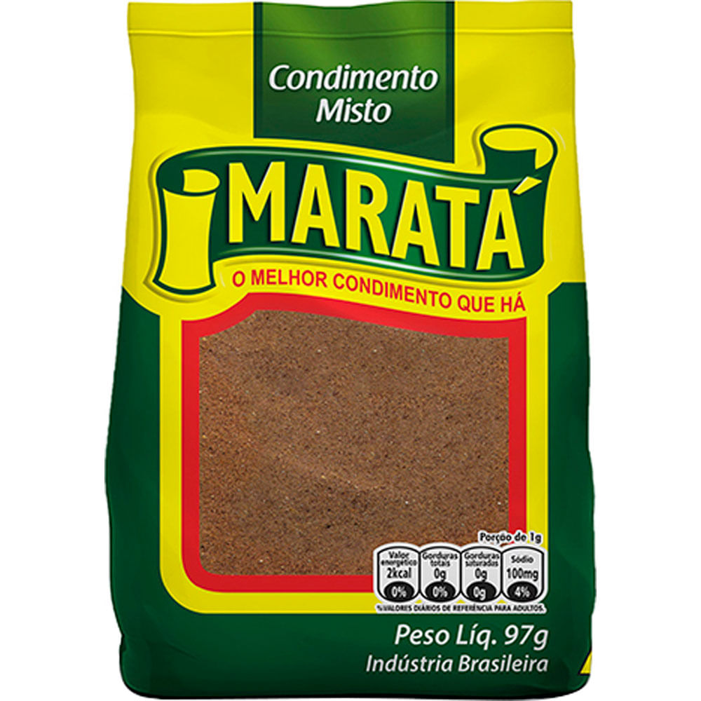 CONDIMENTO MISTO MARATÁ 97G - redemix