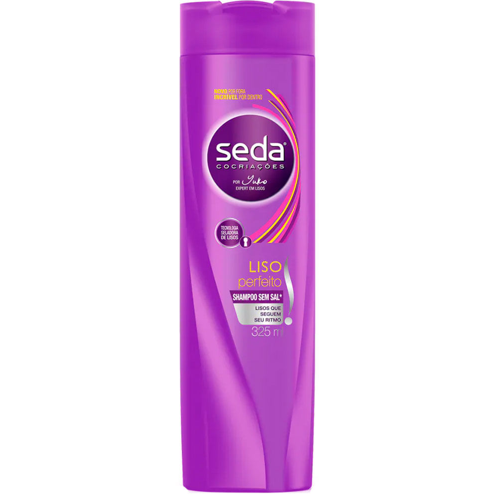 SHAMPOO SEDA LISO PERFEITO 325ML - redemix