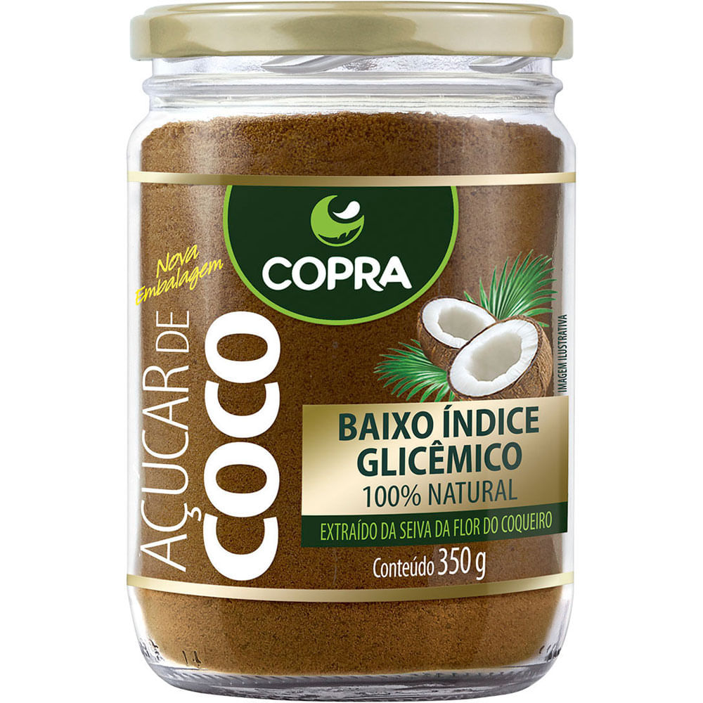 AÇÚCAR DE COCO COPRA 350G - redemix