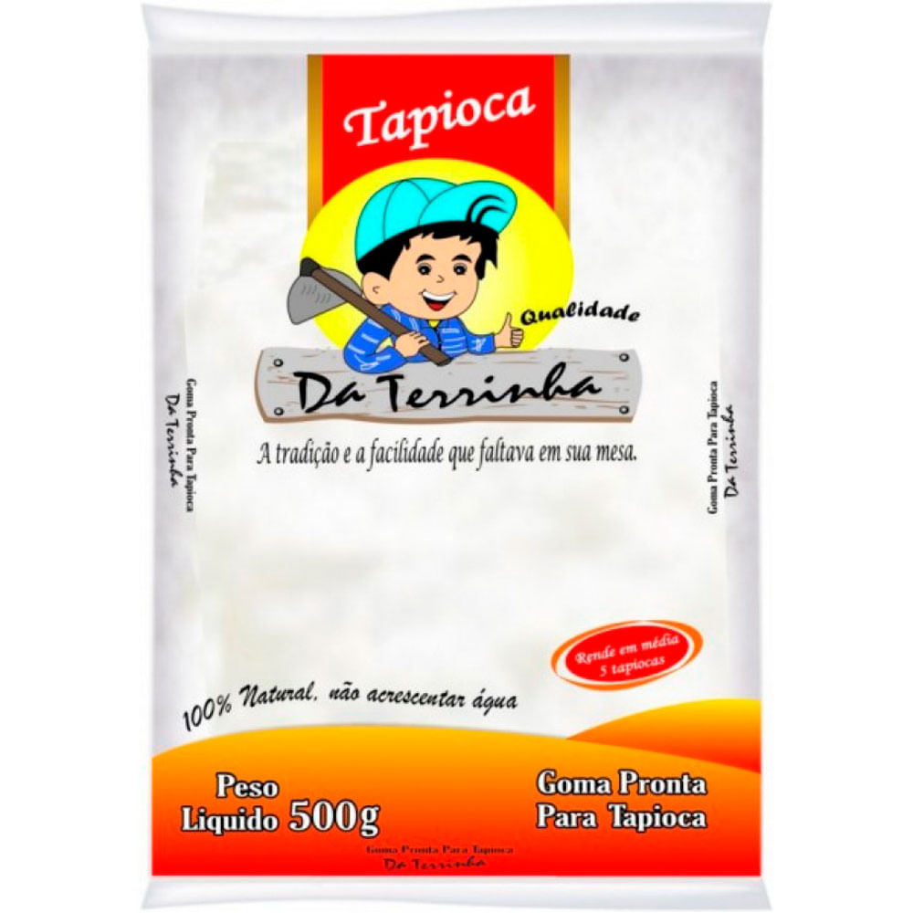 GOMA TAPIOCA DA TERRINHA 500G - redemix
