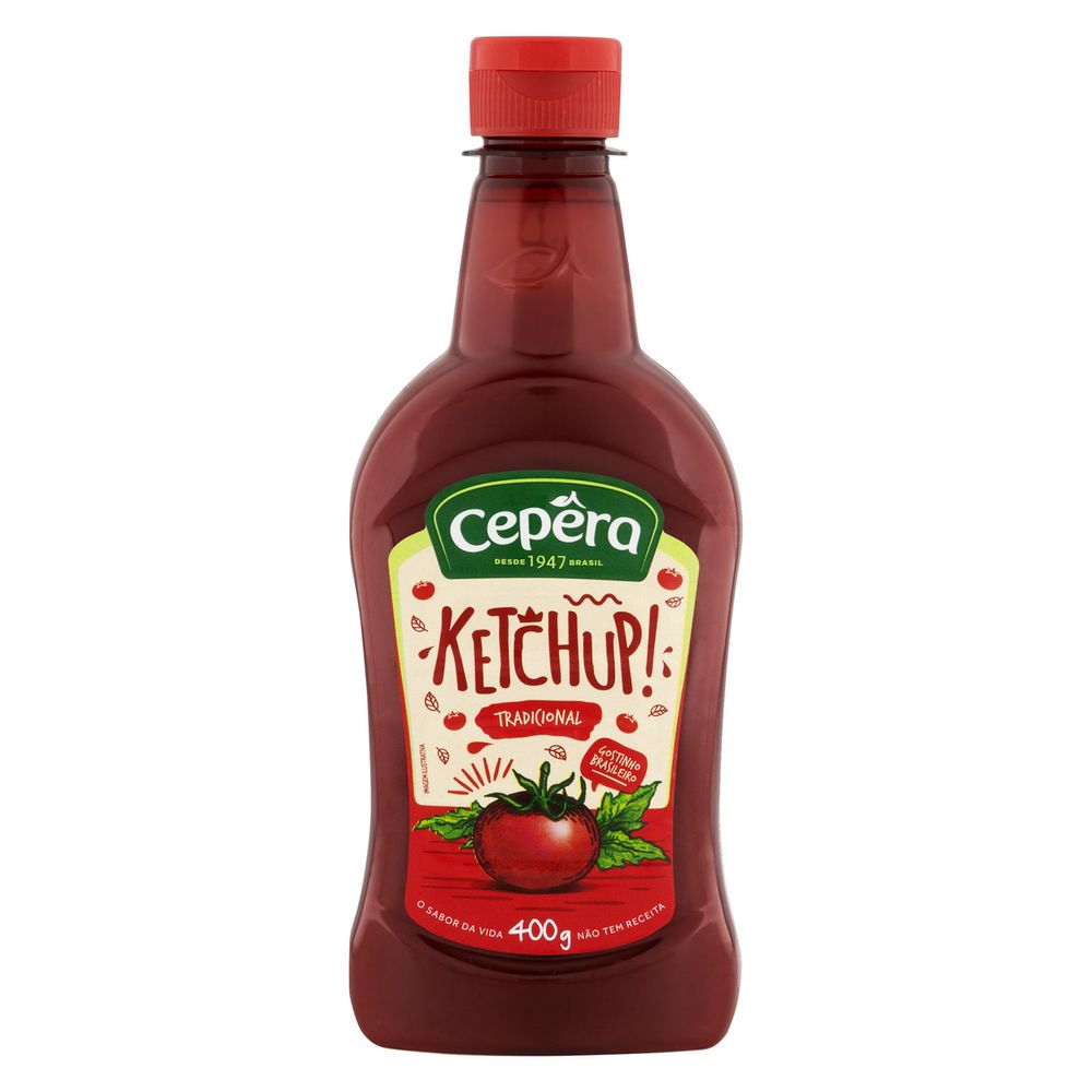 KETCHUP CEPERA TRADICIONAL 400G - redemix