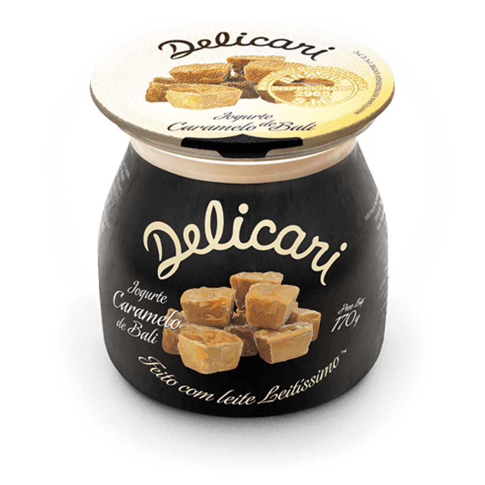 IOGURTE DELICARI CARAMELO BALI 170G - redemix