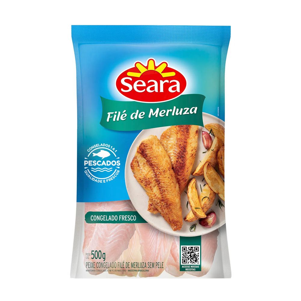 FILE DE MERLUZA SEARA IQF 500G - redemix