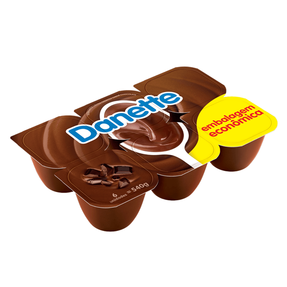 SOBREMESA DANETTE CHOCOLATE AO LEITE 540G - redemix