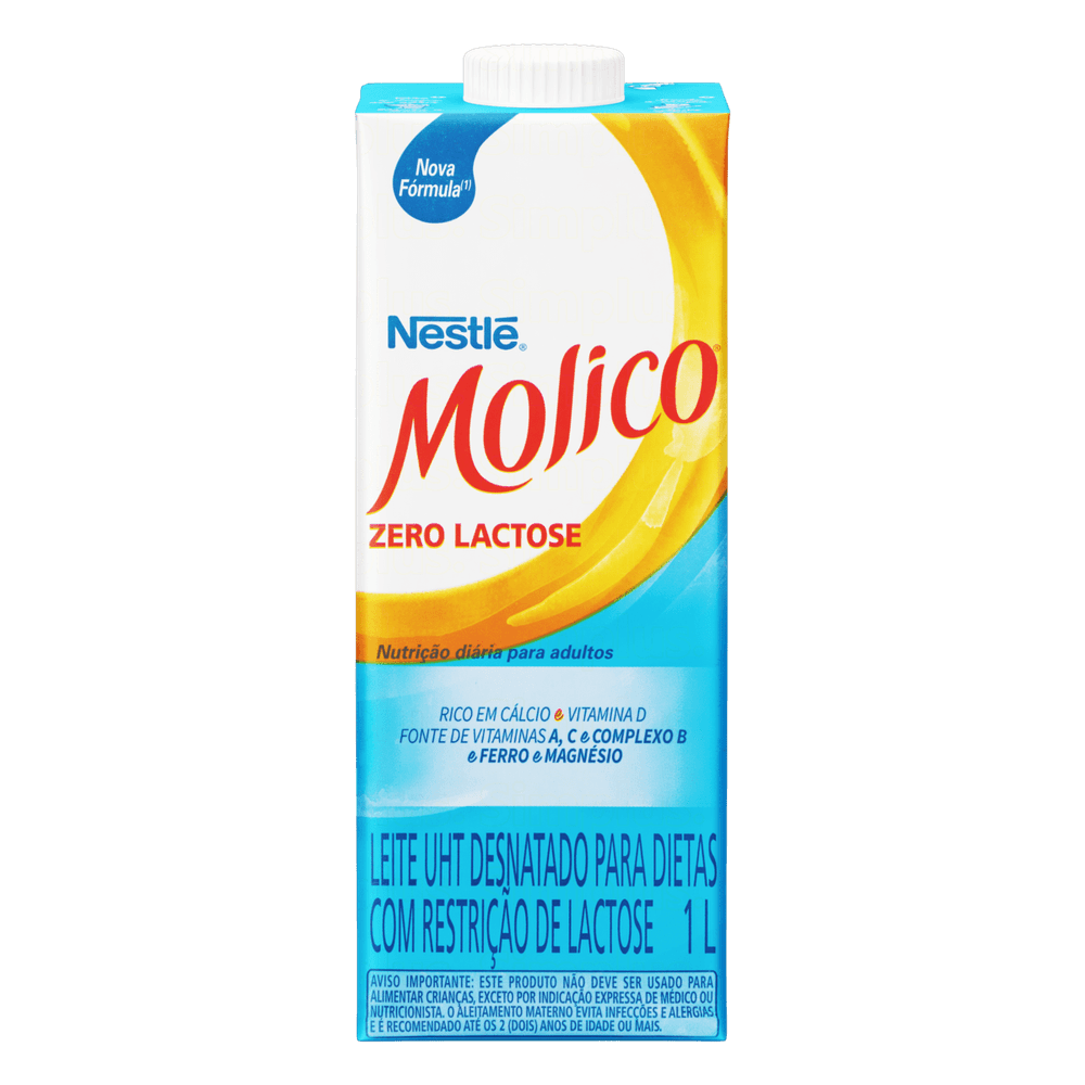 LEITE ZERO LACTOSE MOLICO 1LITRO - redemix