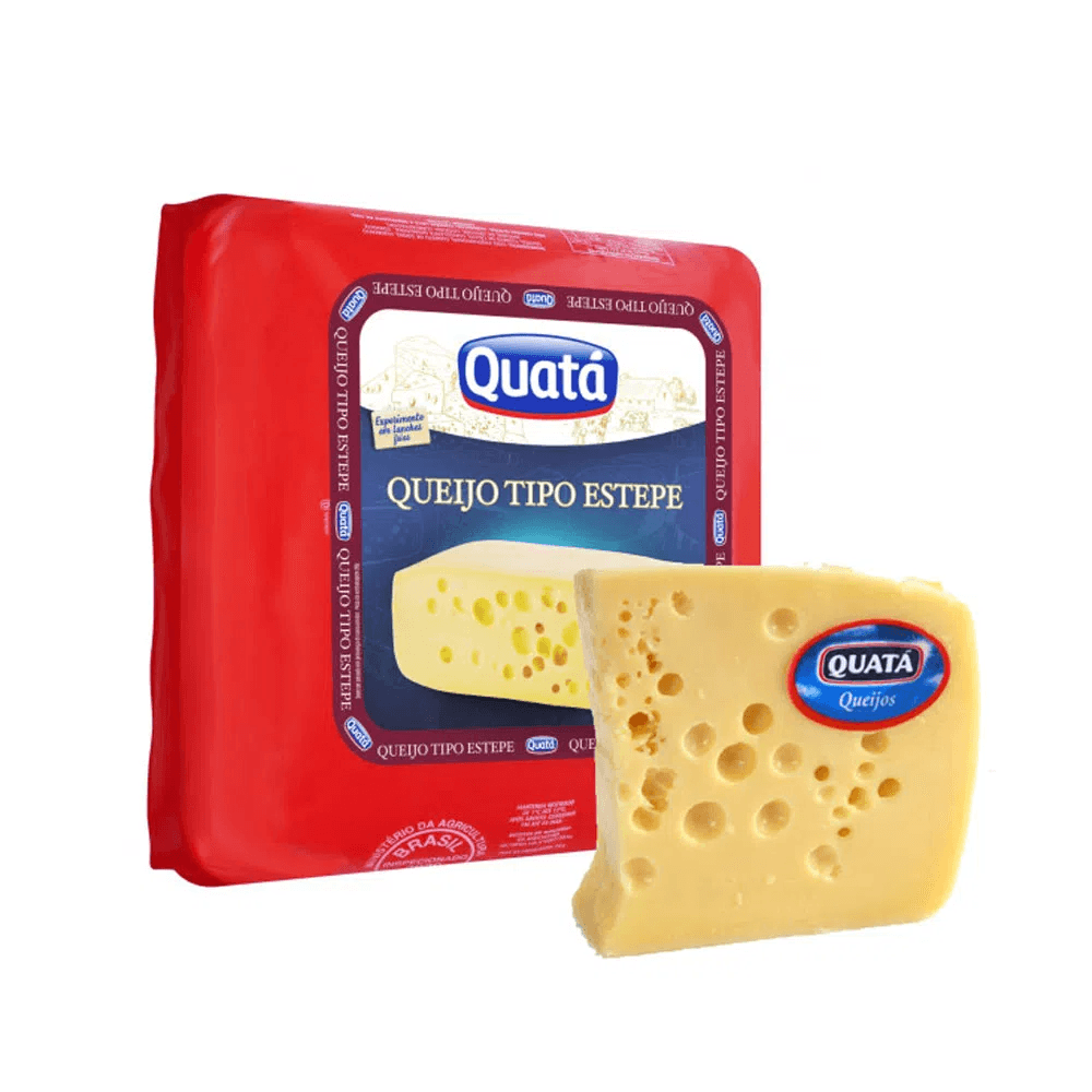 QUEIJO ESTEPE QUATA PEDACO 1 PEDAÇO 200G - redemix