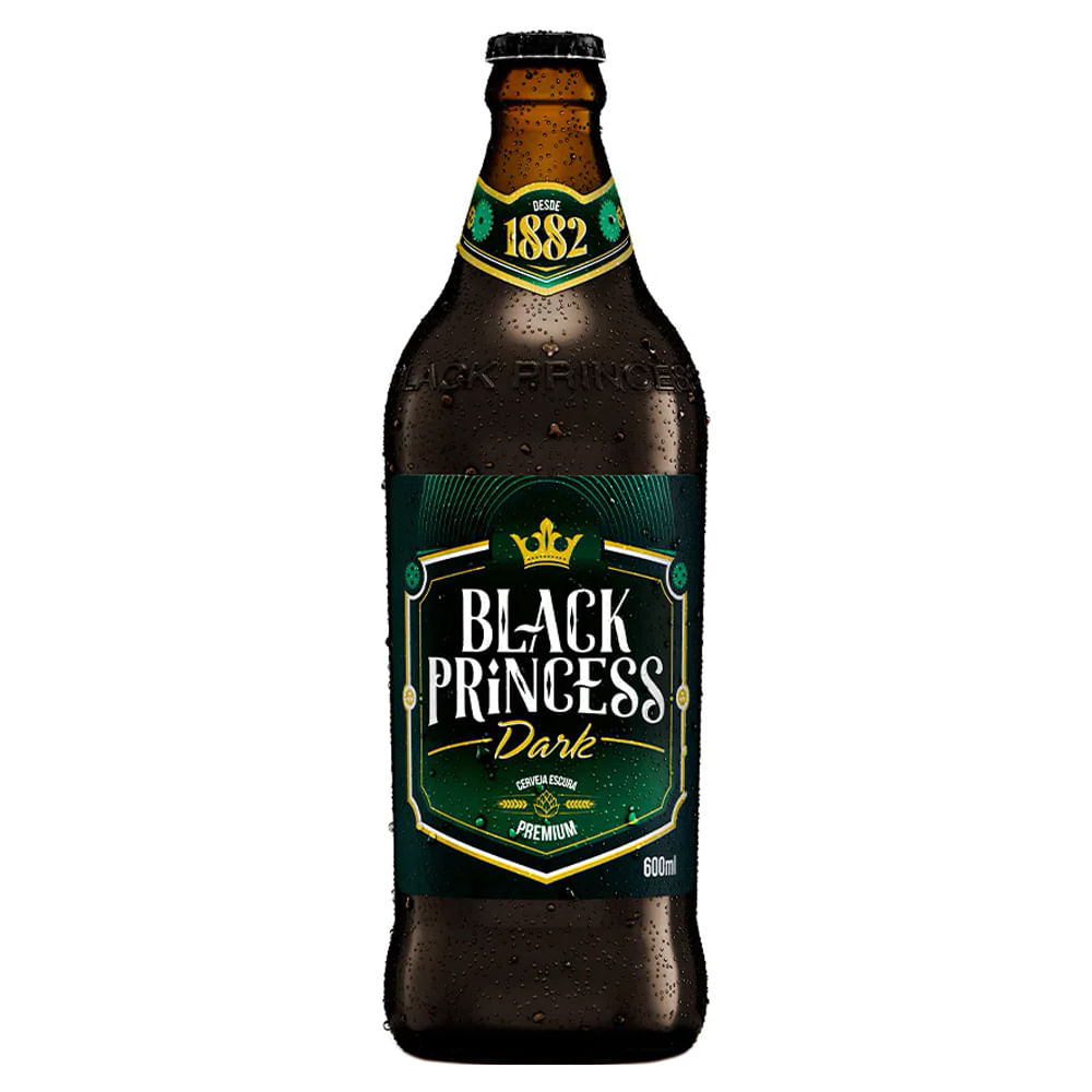 CERVEJA BLACK PRINCESS DARK 600ML - redemix