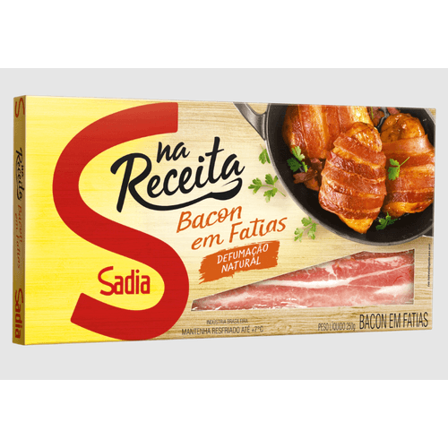 BACON EM FATIAS SADIA 250G - redemix