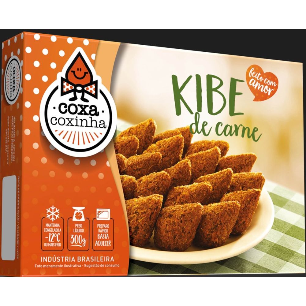KIBE DE CARNE COXA COXINHA 300G - redemix