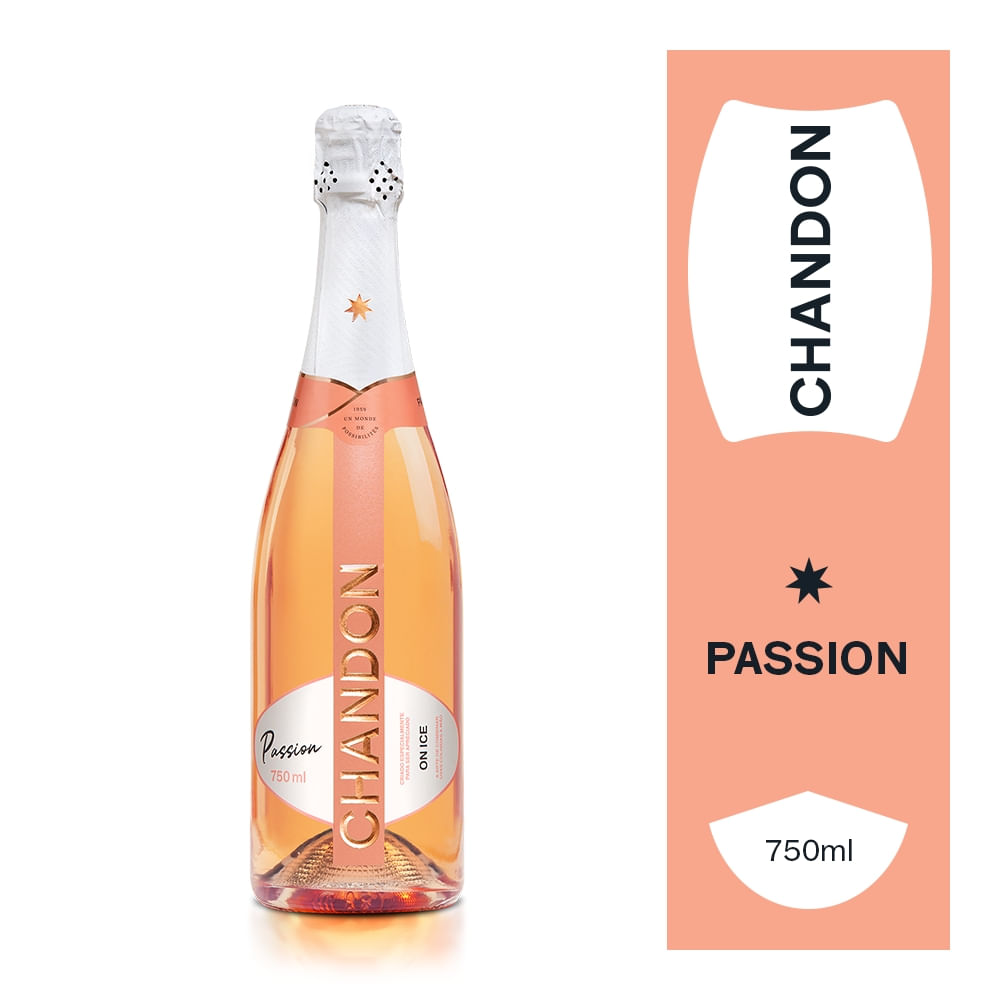 ESPUMANTE CHANDON PASSION 750ML - redemix