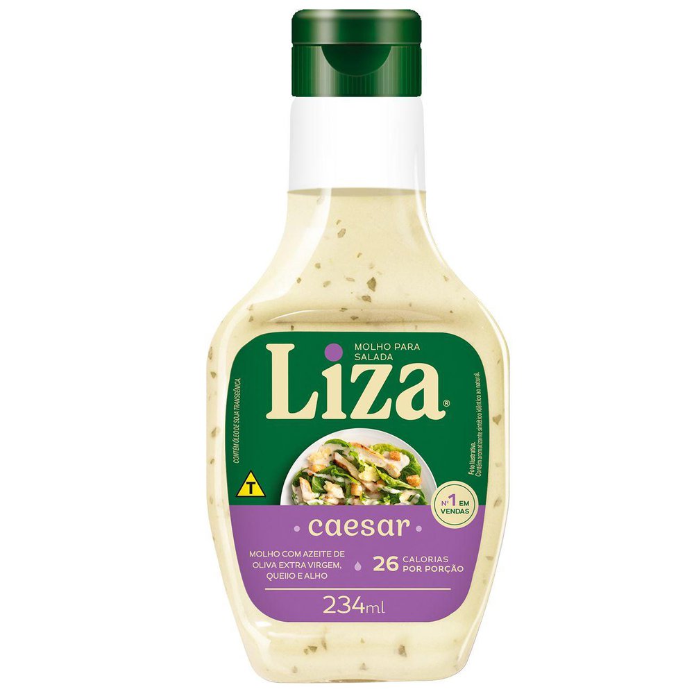 MOLHO SALADA LIZA CEASAR 234G - redemix