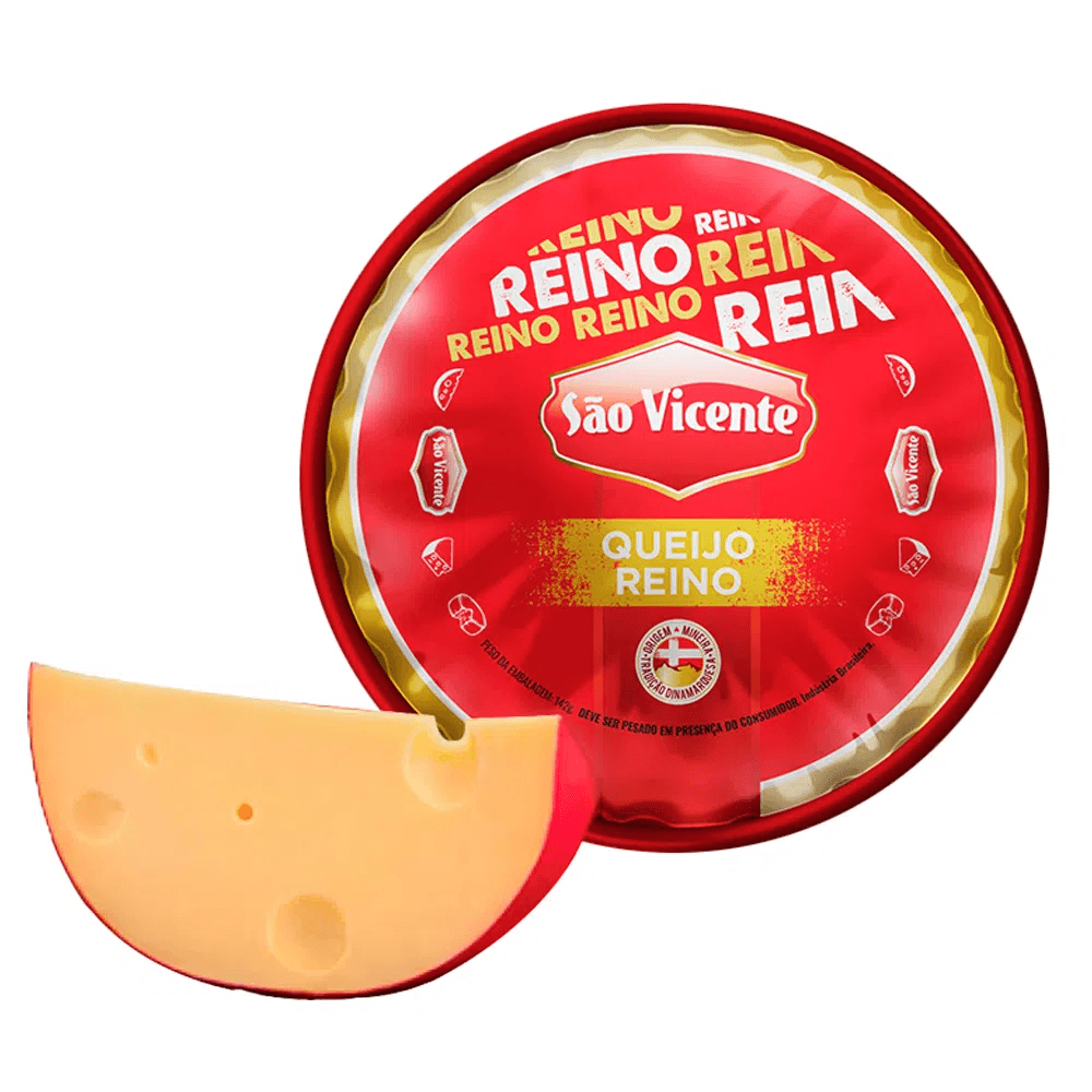 QUEIJO DO REINO SAO VICENTE PEDACO 1 PEDAÇO 500G - redemix