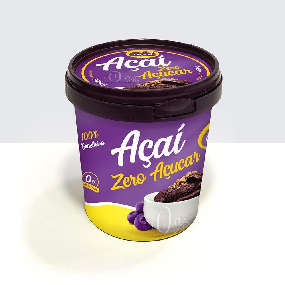 CREME ACAI DIACAI ZERO ACUCAR 500ML - redemix