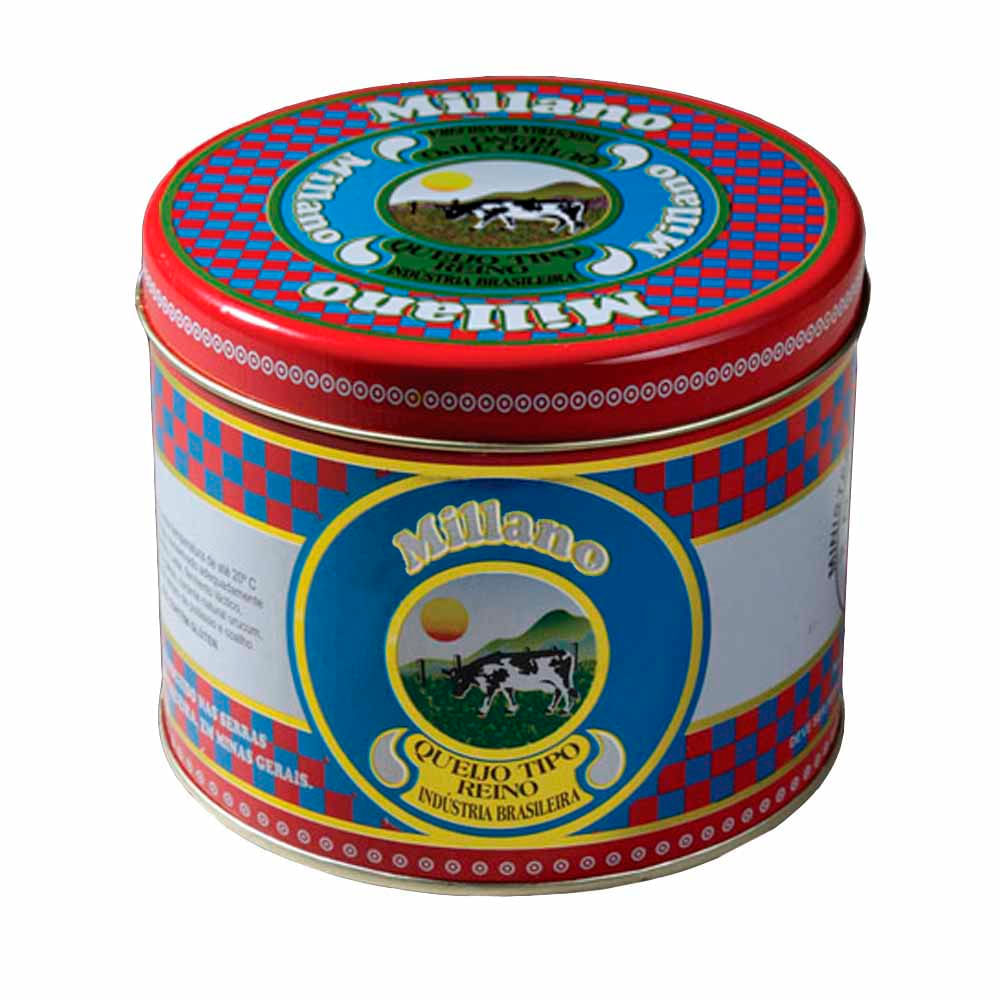 QUEIJO REINO MILLANO LATA 1 UNIDADE 1100G - redemix