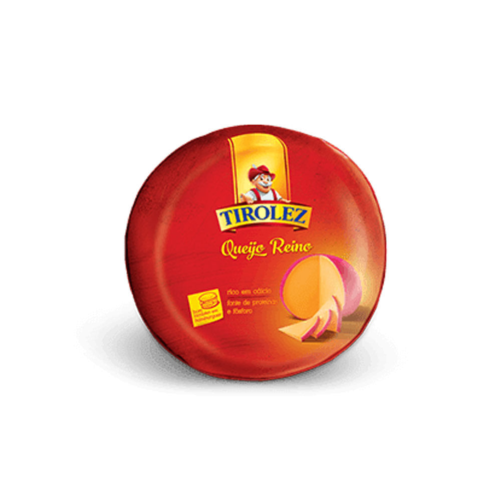QUEIJO REINO TIROLEZ CUIA 1 UNIDADE 900G - redemix