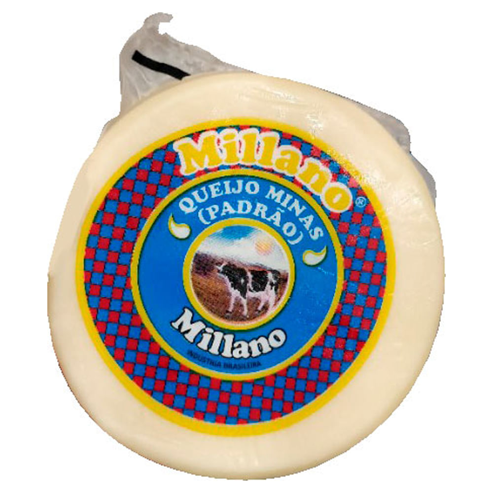 QUEIJO MINAS PADRAO MILANO 1 UNIDADE 500G - redemix
