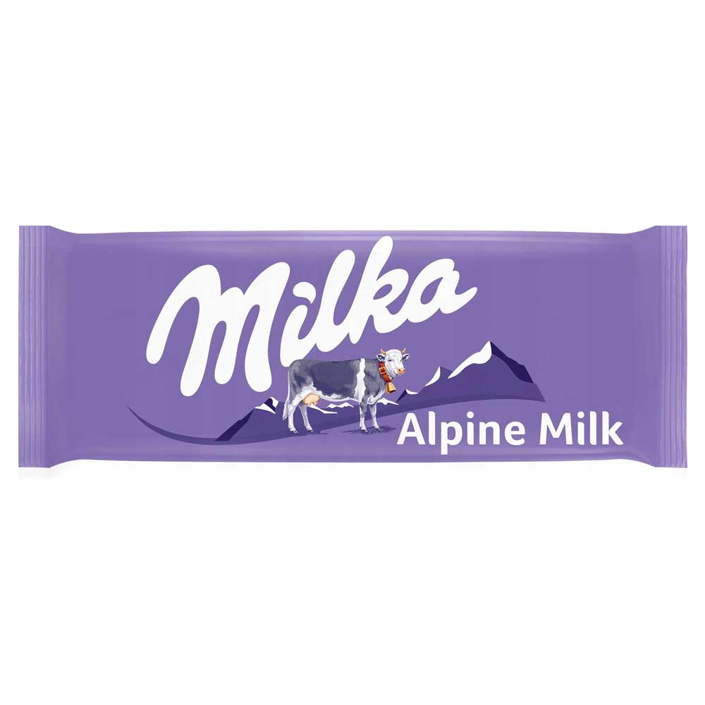 CHOCOLATE MILKA ALPINE MILK 100G - redemix