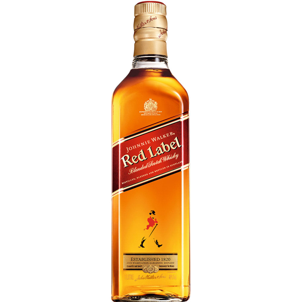 WHISKY JOHNNIE WALKER RED LABEL 1L - redemix