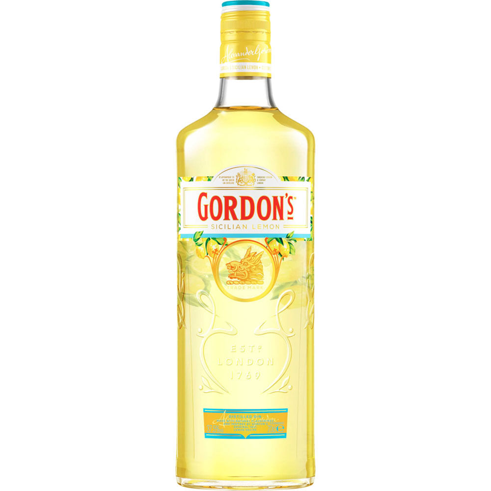 GIN GORDONS SICILIAN LEMOM 700ML - redemix