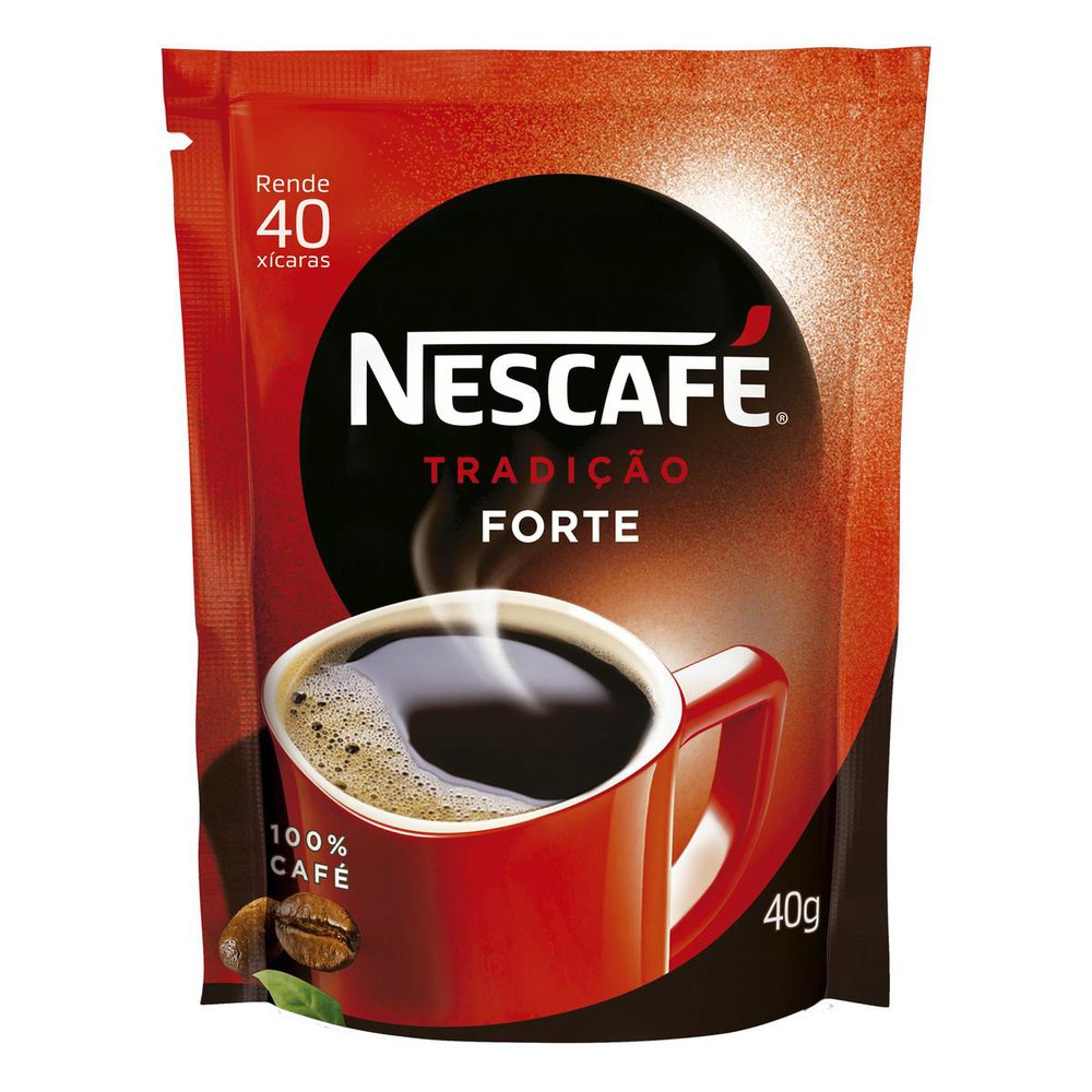 CAFE SOLUVEL NESCAFE TRADICIONAL FORTE SACHET 40G - redemix