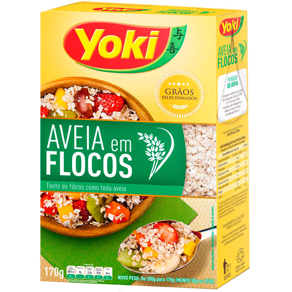 AVEIA YOKI FLOCOS 170G - redemix