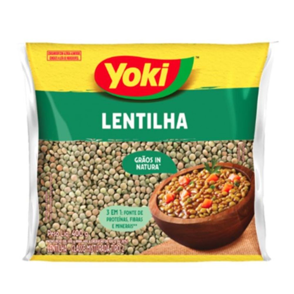 LENTILHA YOKI 400G - redemix