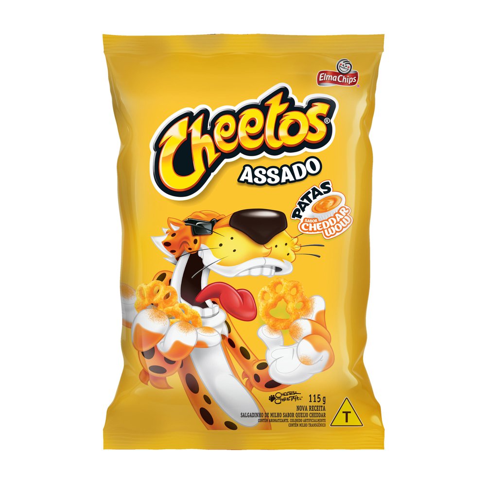 SALGADINHO CHEETOS PATAS 115G - redemix