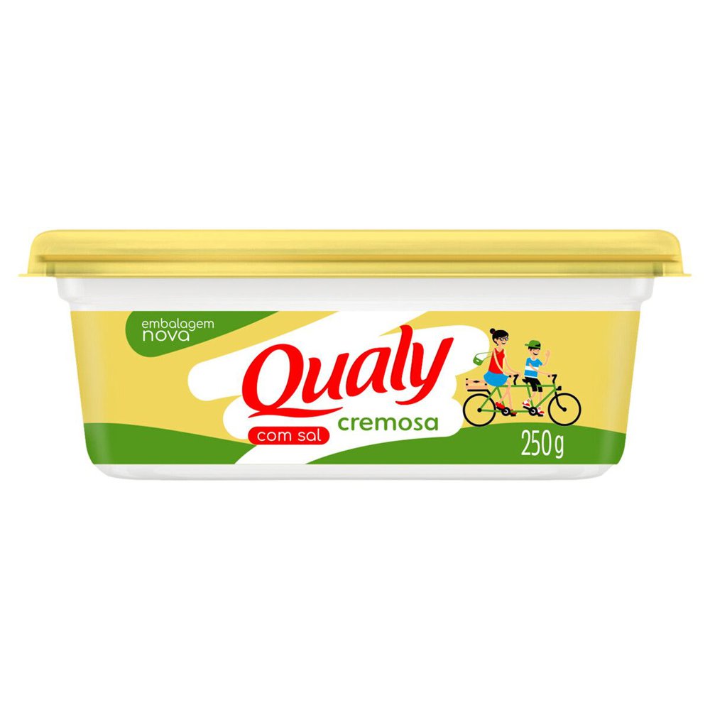 MARGARINA VEGETAL QUALLY 250G - redemix