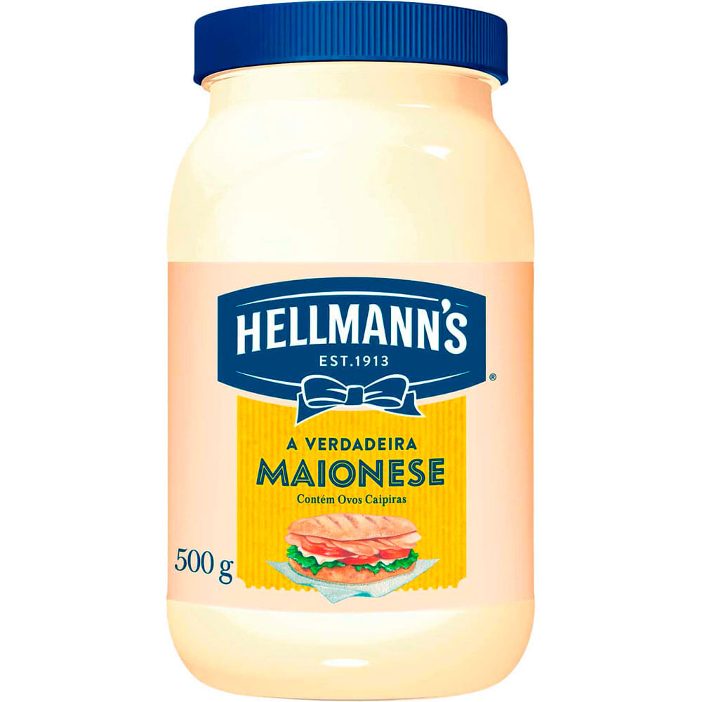 MAIONESE HELLMANNS REGULAR 500G - redemix