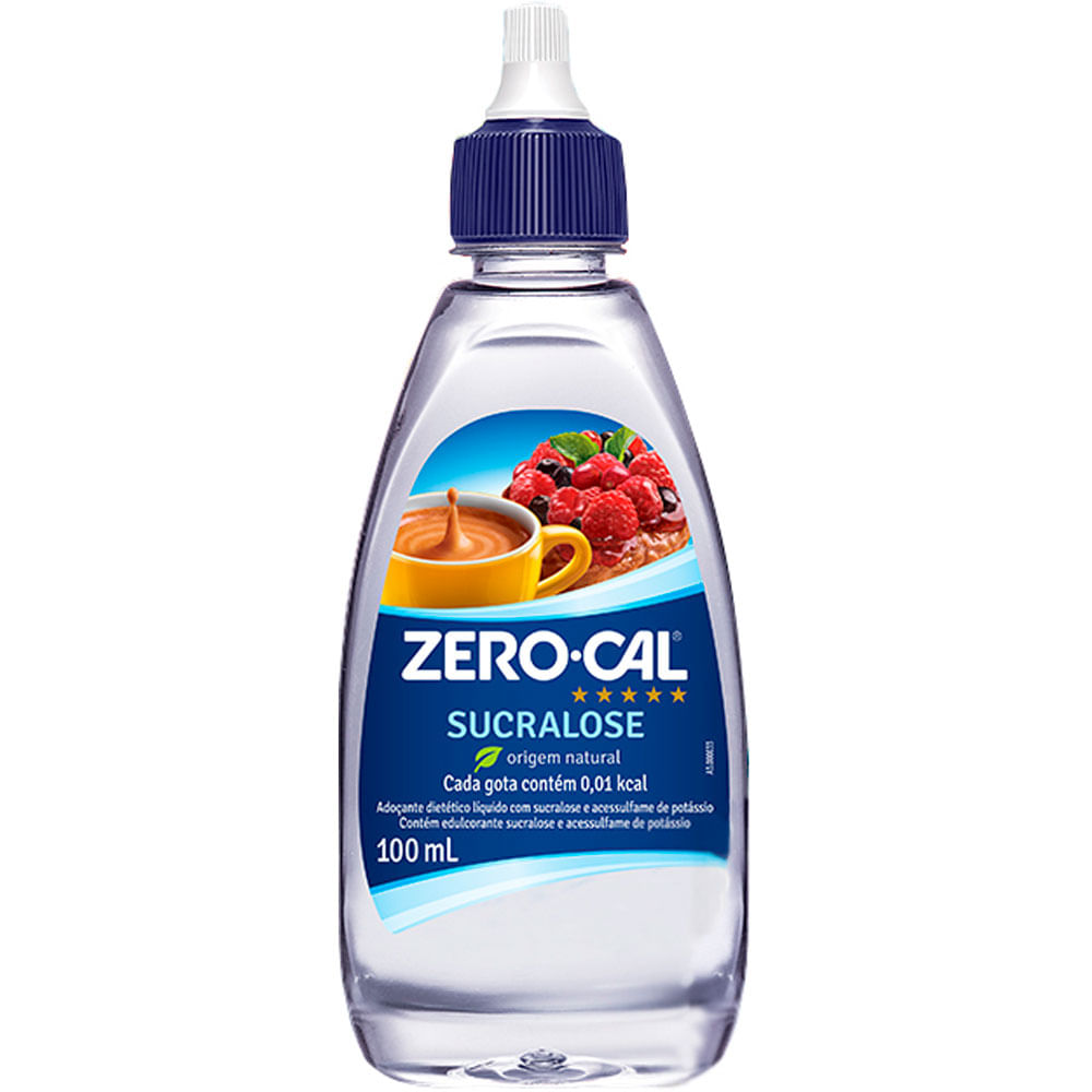 ADOCANTE LIQUIDO ZEROCAL SUCRALOSE 100ML - redemix