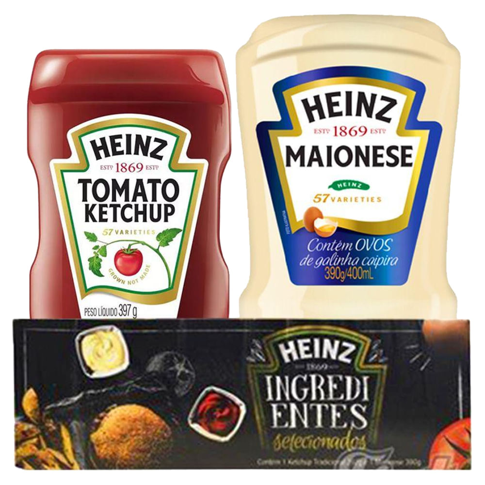 PACK HEINZ KETCHUP 397G MAIONESE 390G - redemix