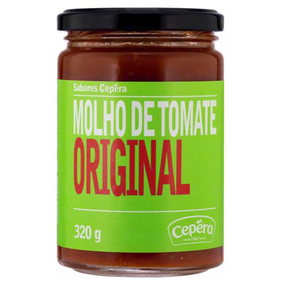 MOLHO TOMATE CEPERA ORIGINAL VIDRO 320G - redemix