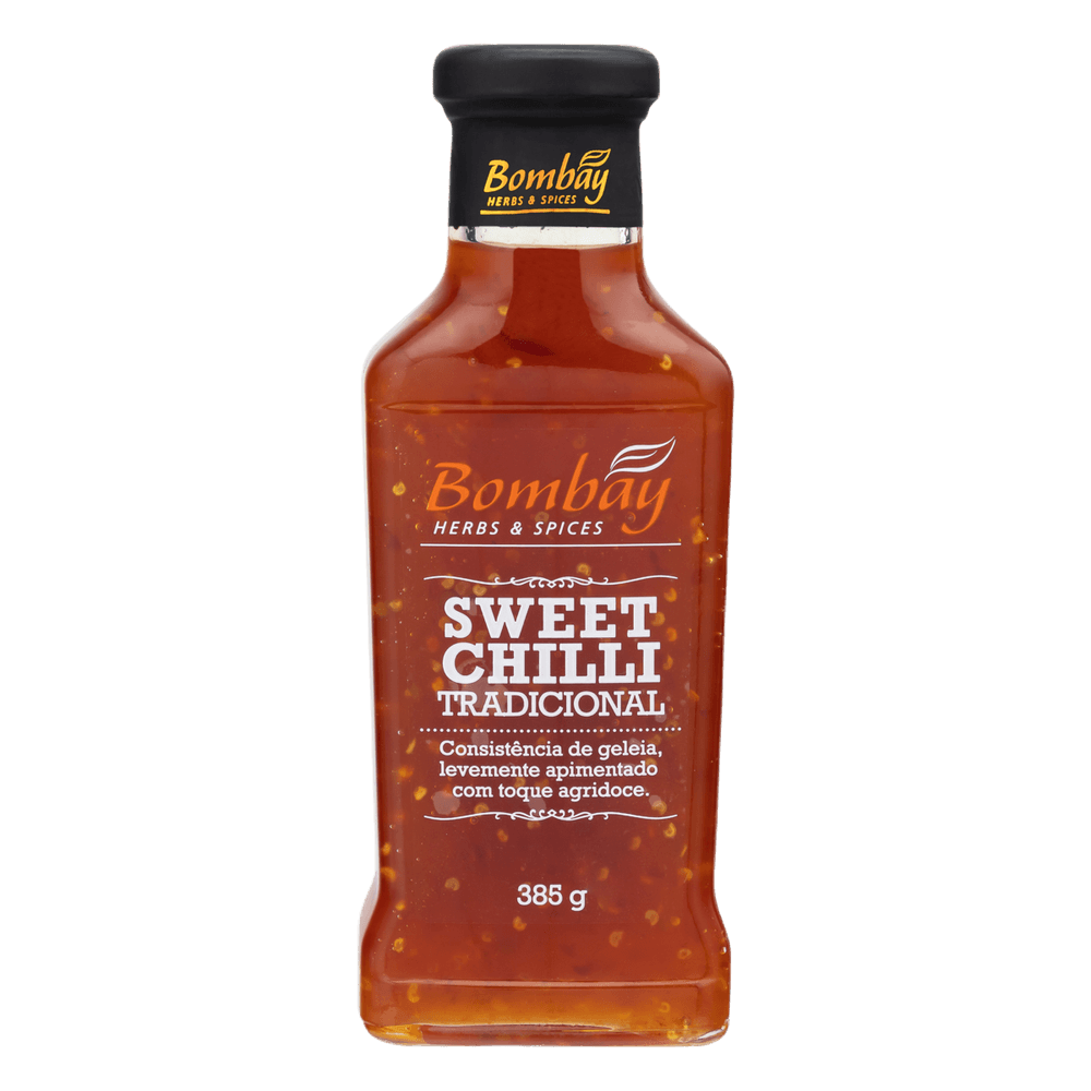 SWEET CHILLI BOMBAY VIDRO 385G - redemix
