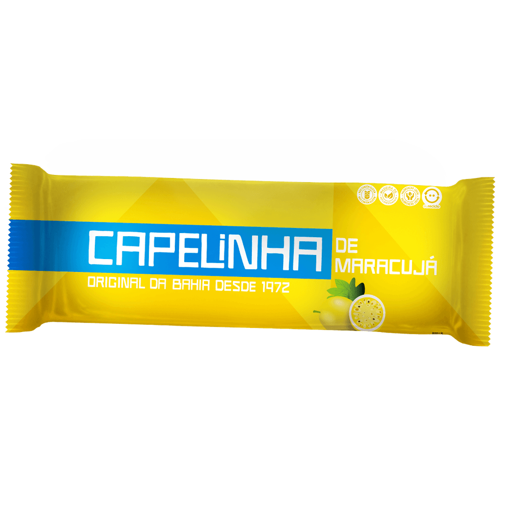 PICOLE CAPELINHA MARACUJA 60G - redemix