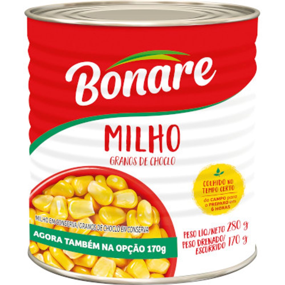 MILHO BONARE LATA 170G - redemix