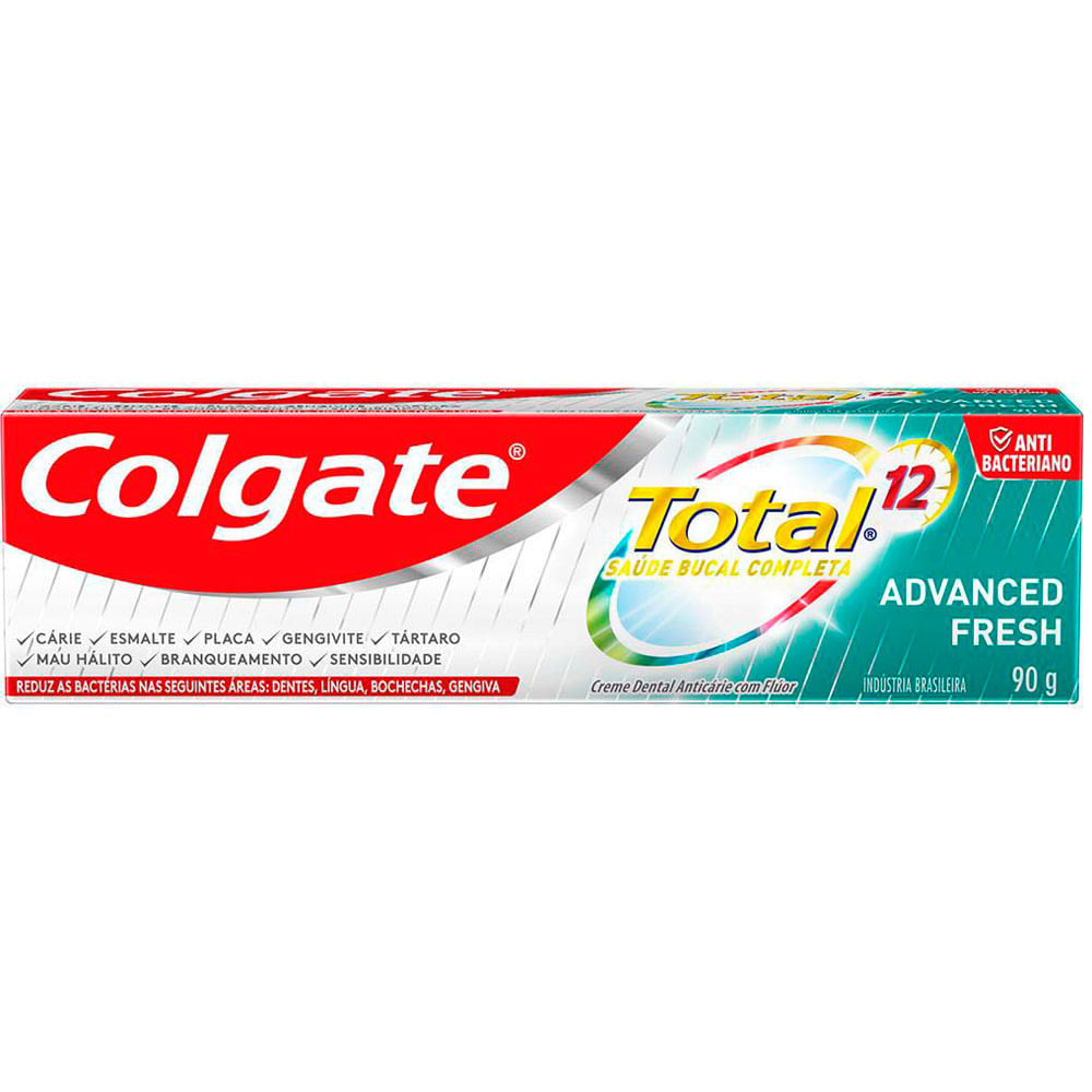 CREME DENTAL COLGATE TOTAL 12 ADVANCED FRESH 90G - redemix