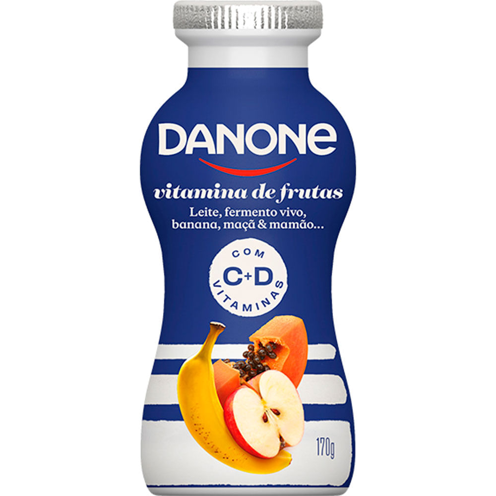 IOGURTE DANONE VITAMINA DE FRUTAS 170G - redemix
