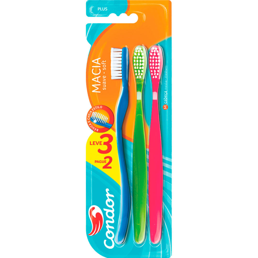 ESCOVA DENTAL CONDOR PLUS LEVE 3 PAGUE 2 - redemix